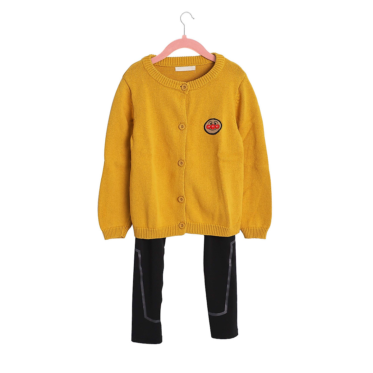 Finnhomy Non-Slip Clothes Hangers for Baby and Kids 20-Pack Velvet Hangers with Movable Clips, Heavy-Duty and Space-Saving for Pants,Skirts, Coat, Pink