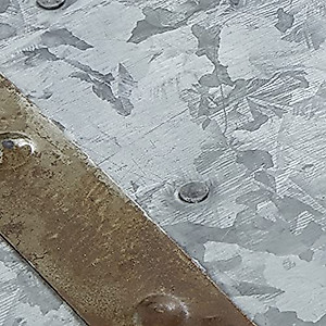 Deco 79 Metal Box with Hinged Lid, Set of 3 13", 16", 19"W, Gray