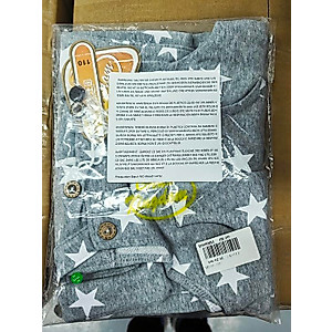 Mud Kingdom Baby Boys Overalls Cute Star 18-24 Months Gray