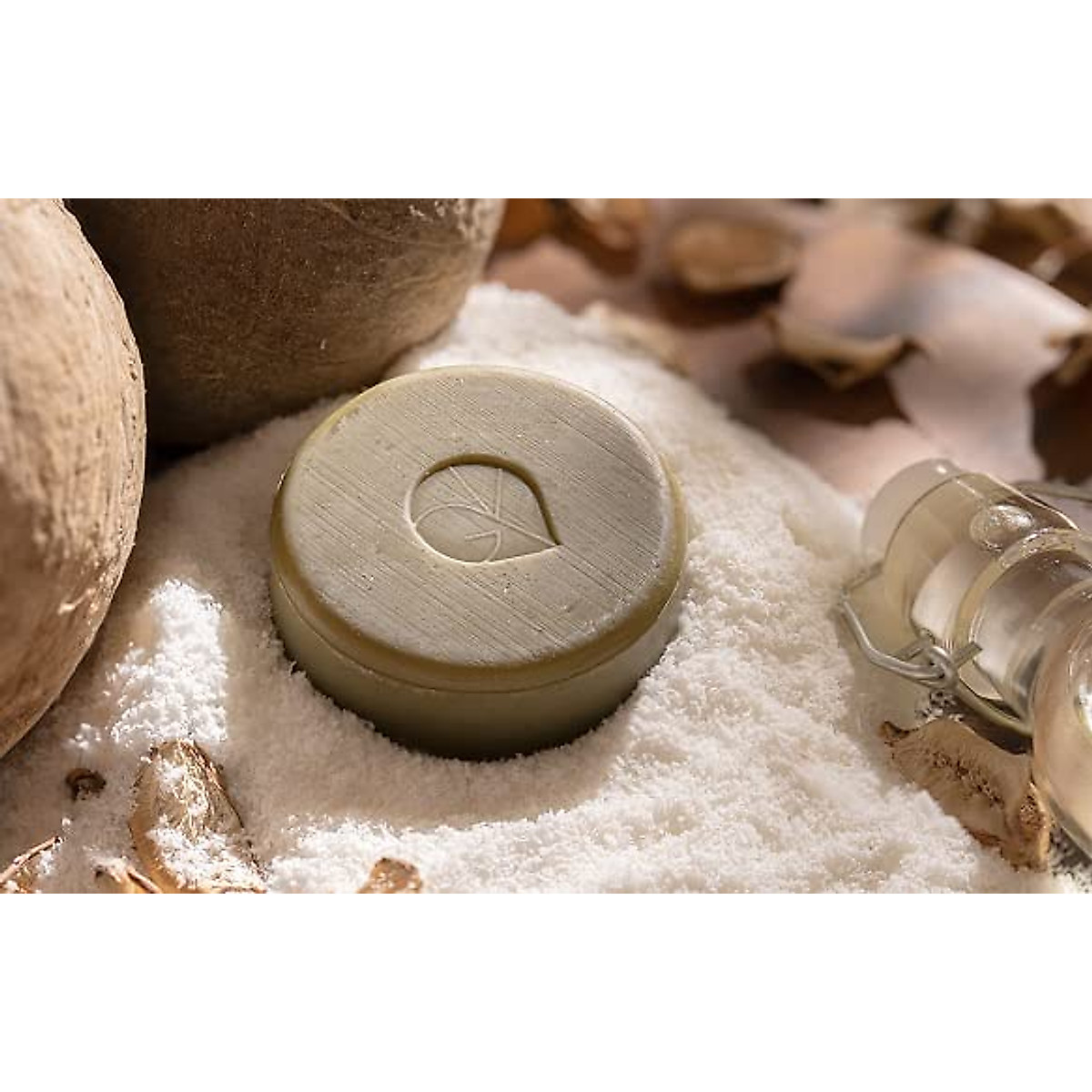 The Vegan Glow] Original Shampoo Bar, All Natural, Sulfate-Free, Silicon-free, Paraben-Free, Cruelty-Free, 100g / 3.5oz