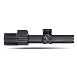 Monstrum Alpha 1-6x24 First Focal Plane FFP Rifle Scope with MOA Reticle | H-Series 30mm Offset Scope Rings | Bundle