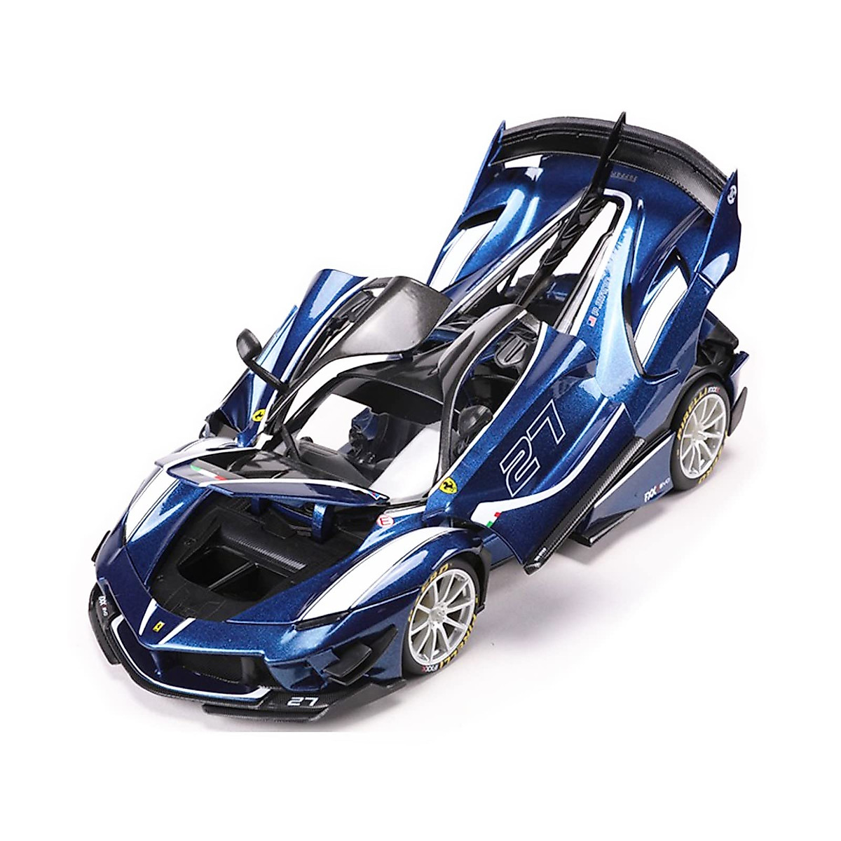HTLNUZD 1/18 2023 FXXKevo Static Alloy Luxury Sports Car for Ferrari Die Cast Model Collectible Gift