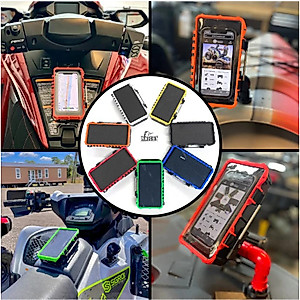 Sgroi Innovations, LLC SafeBox (Orange) - Universal, Waterproof Cell Phone Case. Allows Full Usage of Phone While Protected from The Elements!