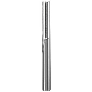 BOSCH 86010MC 1/4 In. x 1 In. Solid Carbide Double-Flute O-Flute Router Bit