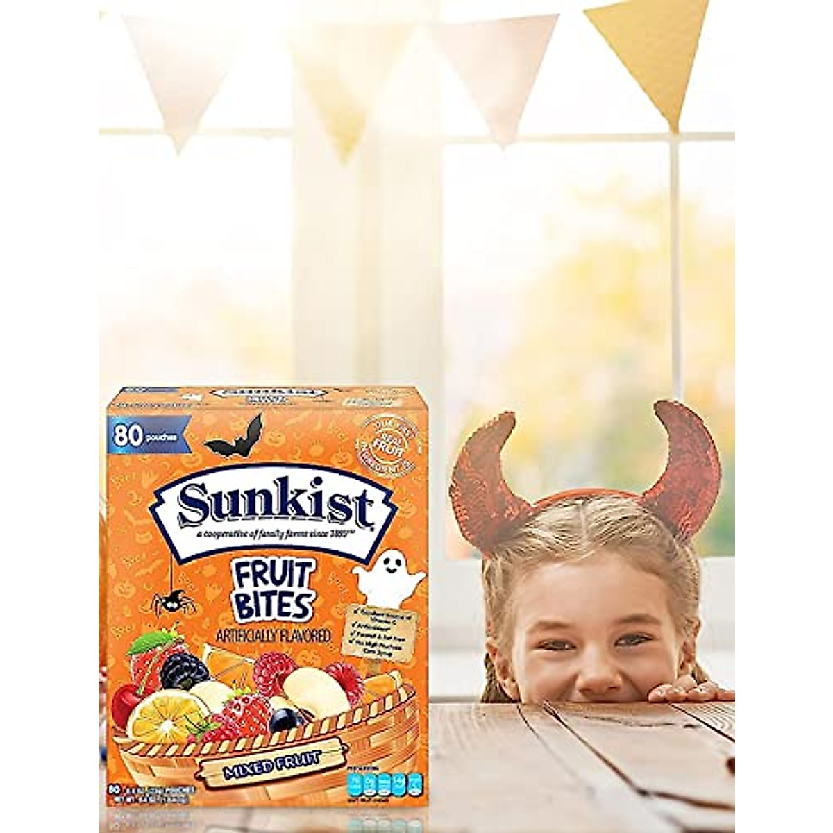 Eva's Gift Universe Basket Filler Fruit Snacks, Mixed, Bulk Pack,0.8 oz Individual Single Serve Bags,80 Pouches (1 Pack)