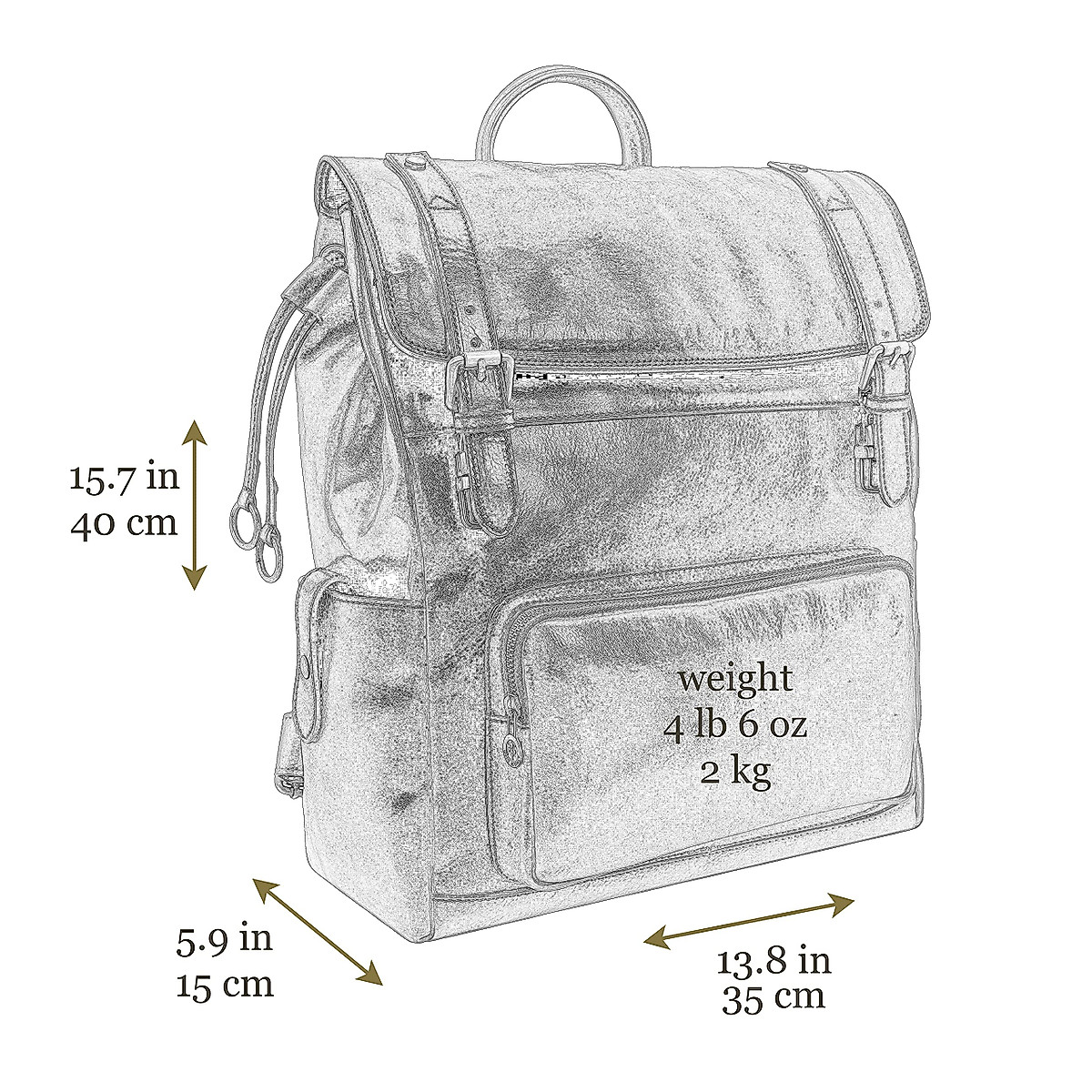 Time Resistance Leather Backpack Travel Bag Carry On Full Grain Real Leather Bag