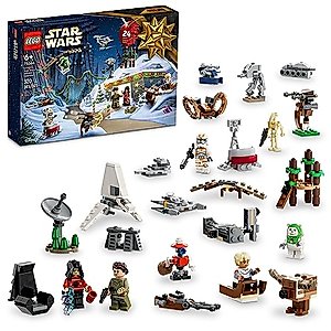 LEGO Star Wars 2023 Advent Calendar 75366 Christmas Holiday Countdown Gift Idea with 9 Star Wars Characters and 15 Mini Building Toys, Discover New Experiences and Daily Collectible Surprises