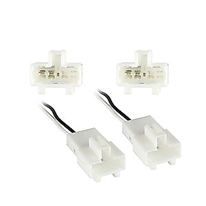 Metra Electronics 72-7301 4-Way Speaker Harness Connector for Hyundai & Kia Vehicles, Multicolor