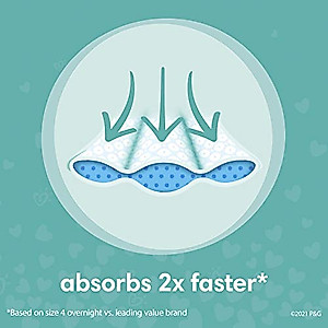 Pampers Cruisers Baby Dry Diapers, Size 4, 28 Count (Pack of 1)