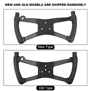 Qiilu Butterfly H Metal Sport Kart Racing Steering Wheel