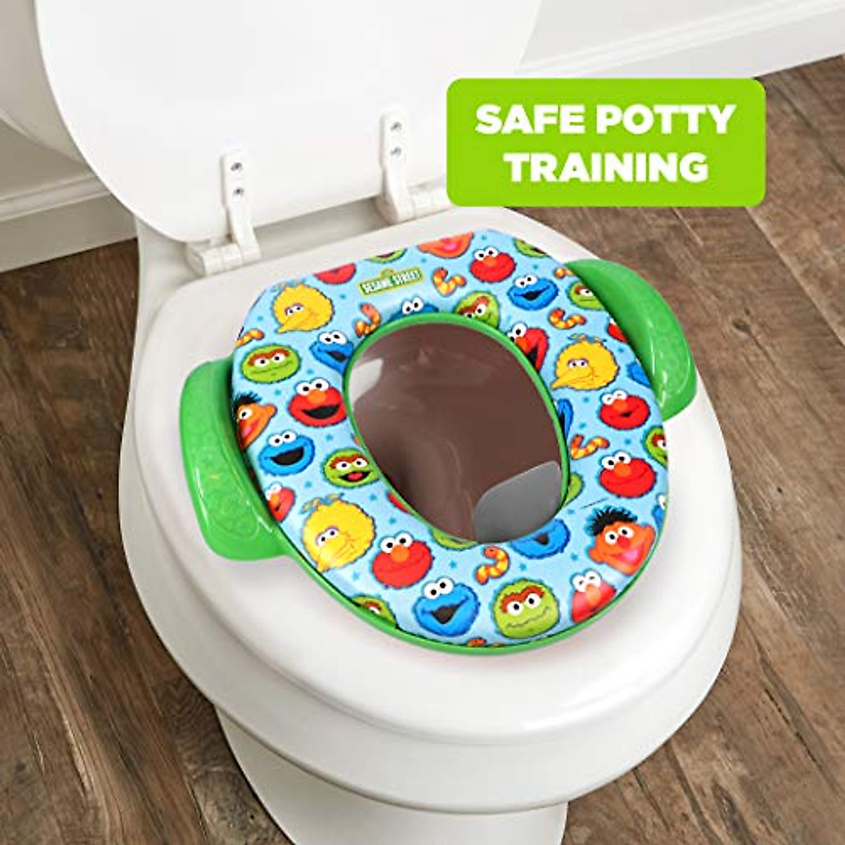 Sesame Street"Best Friends" Soft Potty Seat 1 Count (Pack of 1)