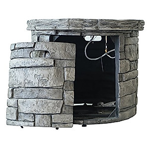 Christopher Knight Home Angeles Outdoor Circular Fire Pit - 40,000 BTU, Grey