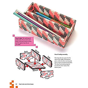 Pixel Craft with Perler Beads: More Than 50 Patterns: Patterns for Hama, Perler, Pyssla, Nabbi, and Melty Beads (Design Originals) Retro 8-Bit Wearables, Jewelry, & Home Decor, Step-by-Step
