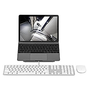 Mount-It! Tilted Laptop Riser for MacBook and iPad Pro - Ergonomic Laptop and Tablet Wedge - Laptop Cooling Stand for MacBook, MacBook Pro, Chromebook, iPad Pro, Drawing Tablets with 11"-15" Screens