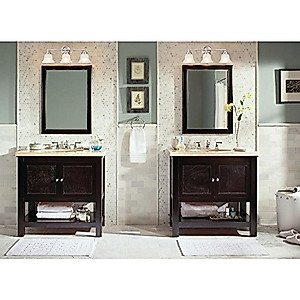 Hampton Bay EGM1393A-4/BN 3-Light Brushed Nickel Vanity
