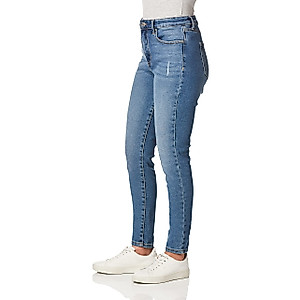 NINE WEST Women's High Rise Perfect Skinny Jean, Jules, 14 Regular