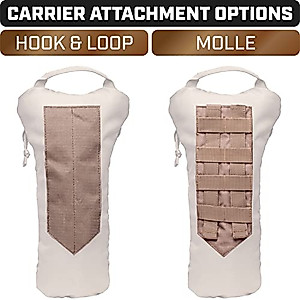 TACTICON Hydropack Elite | Tactical Bare Body Hydration Pack | Combat Veteran Owned Company | All Day Water Source | Hiking & Outdoor Bag | 3L Pocket