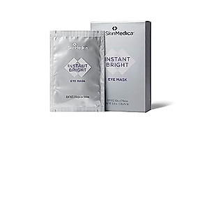 SkinMedica Instant Bright Eye Masks - Under Eye Patches for Puffy Eyes and Dark Circles to Look Youthful and Rested, 6 Ct