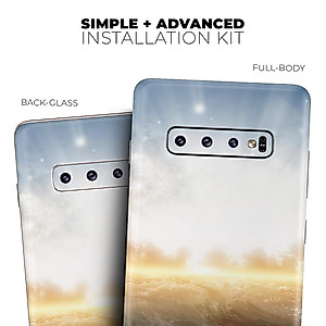 DesignSkinz Majestic Sky on Crashing Waves Protective Vinyl Decal Wrap Skin Cover Compatible with The Samsung Galaxy S20 (Screen Trim & Back Glass Skin)