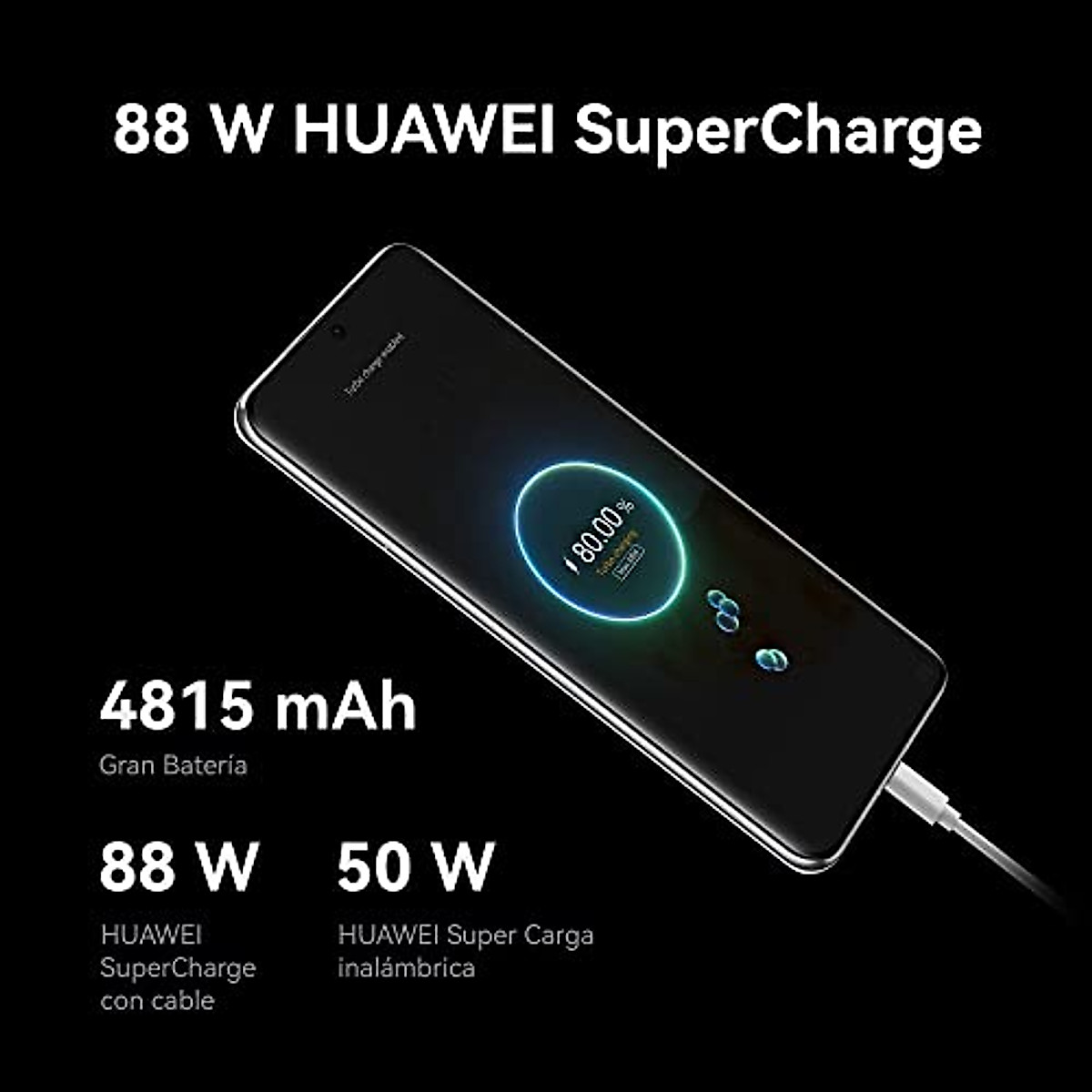 HUAWEI P60 Pro Dual SIM 12GB + 512GB Global Model MNA-LX9 Factory Unlocked (Black)