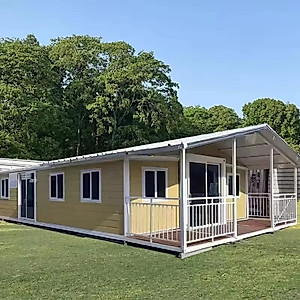 Luxury 20FT 40ft Tiny House Living Prfab Folding 2 3 Bedrooms Expandable Container Homes with Kitchen Bathroom