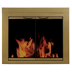 Pleasant Hearth Ashlynn Collection Fireplace Glass Door