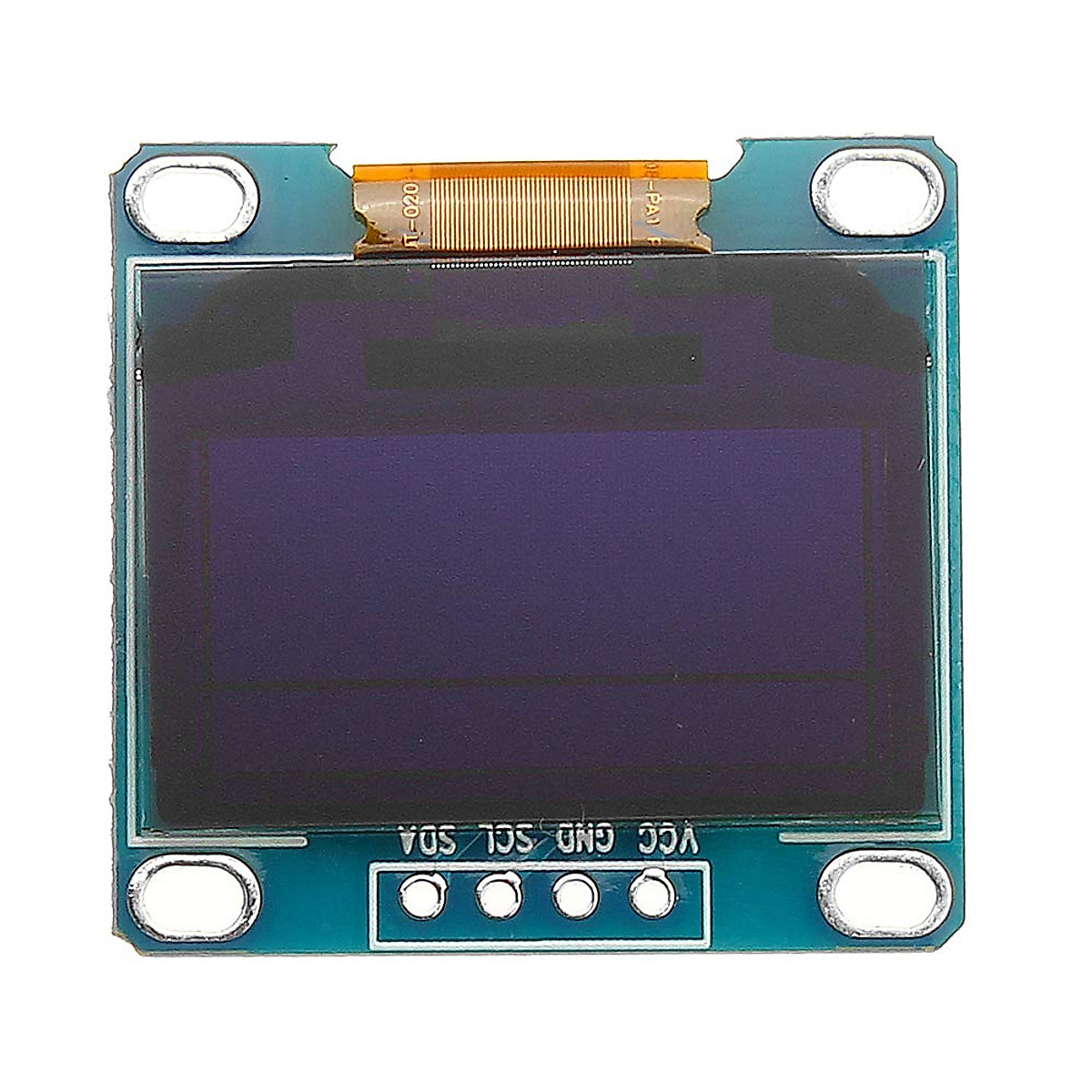 CoCocina 0.96 Inch 4Pin Blue Yellow Iic I2C OLED Display Module Geekcreit for Arduino - Products That Work with Official Arduino Boards