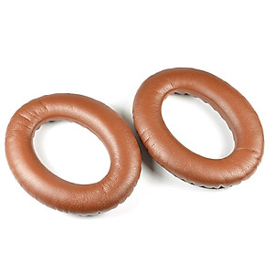 Synsen Replacement Ear Pads Cushion Compatible for Bose QuietComfort QC2,QuietComfort QC15,QuietComfort QC25,QuietComfort QC35,AE2,AE2i,AE2w,SoundTrue, SoundLink (Around-Ear) Headphones-Coffee Brown