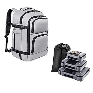 Dinictis Carry on Backpack Bundle | Travel Travel Packing Organizers Gifts for Men & Women