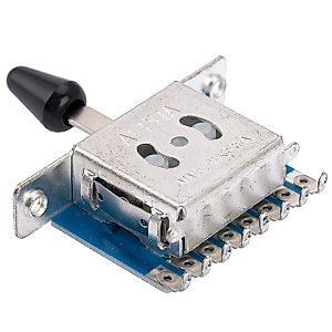 Alpha 3-Way Guitar Pickup Lever Switch Pickup Selector Switch for Import Tele Style Electric Guitar