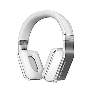 Earpads Leather Cushion Repair Parts for Monster Inspiration Headphones Replacement Earmuffs (Headband White)