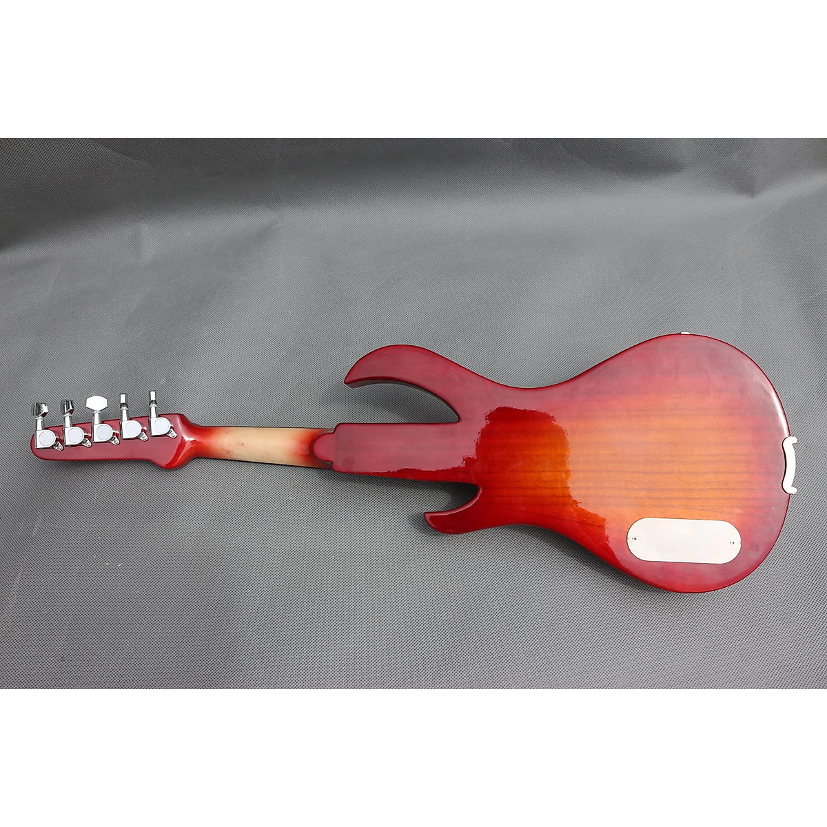 Vetimobato Electric Viola 16 inch Full Size Solid Wood Ebony Accessories with Viola Case & Viola Bow & AUX cable & Headphone (5 String)