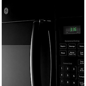 GE JVM3160DFBB 30" Over-the-Range Microwave Oven with 1.6 cu. ft. Capacity in Black