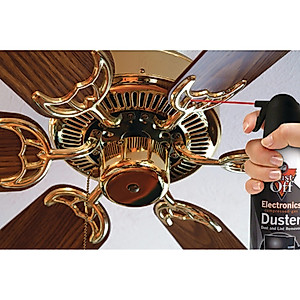 Dust-Off Compressed Gas Dusters, 10 Oz, Pack Of 2