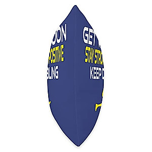 DesignsByKelley Best Wishes Fast Recovery Gifts Get Well Soon Basketball Gifts Boys Girls Teens Athletes Throw Pillow, 18x18, Multicolor