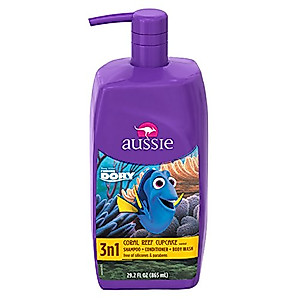 Coral Reef Cupcake 3 in 1 Shampoo + Conditioners & Body Wash 29.2 Fl Oz