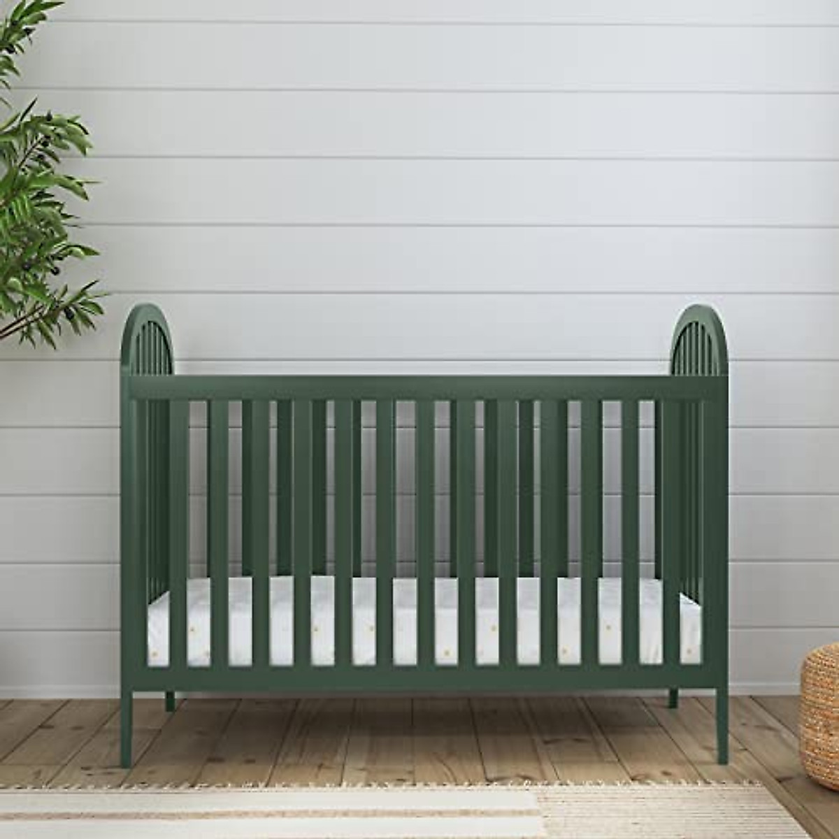 DaVinci, Beau 3-in-1 Convertible Crib in Forest Green, Greenguard Gold Certified