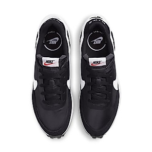 Nike Men's Running Shoes, Black White Orange Clear, 9.5 AU