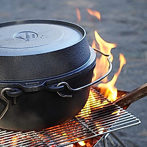 NANGOGEAR Flatpack Camping Grill Portable Wood Burning Stove Grill Stainless Steel 111107(MT-2)