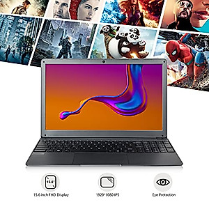 Chicbuy Laptop 15.6''12GB DDR4 512GB SSD Quad-Core Intel Celeron N5095 Processors Windows 11 Laptop Computer,1080P IPS Full HD Laptop,USB 3.0,Up to 2.9Ghz,Bluetooth 4.2,2.4G/5G WiFi,Long Battery Life