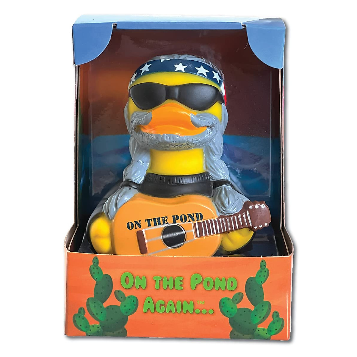 CelebriDucks - On The Pond Again - Floating Rubber Ducks - Collectible Bath Toy Gift for Kids & Adults of All Ages