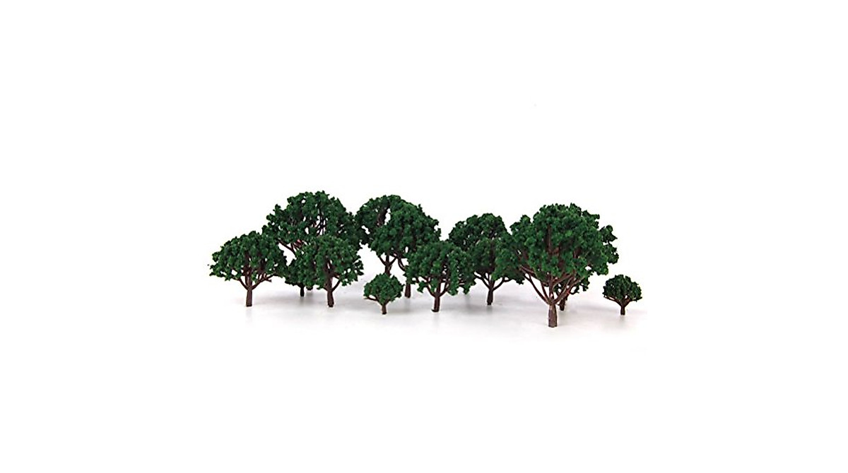 WINOMO Model Scenery Trees - Train, Diorama, Landscape 20pcs