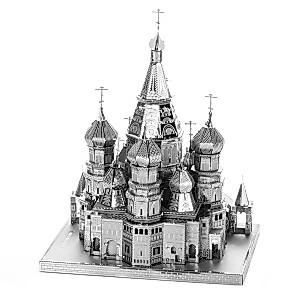Fascinations ICONX Saint Basil's Cathedral 3D Metal Model Kit