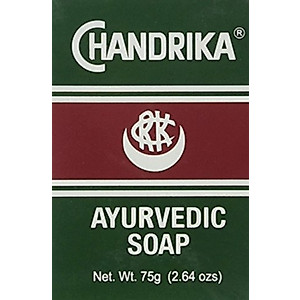Chandrika Bar Soap 2.64 Ounces, 75 Grams (4 Pack)