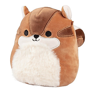 Squishmallows Original 5-Inch Melzie The Chipmunk - Official Jazwares Easter Plush - Collectible Soft & Squishy Mini Basket Stuffer Stuffed Animal Toy - Add to your Squad - Gift for Kids, Girls & Boys