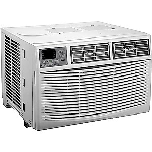 Arctic Wind 115V 12,000 BTU Window Air Conditioner and Dehumidifier for Small-Medium Rooms up to 550 Sq.Ft., Powerful Cooling Window AC Unit with Remote Control, Timer and Adjustable Air Direction