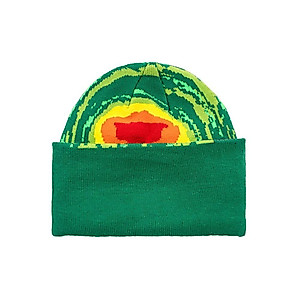 Balaclava Knitted Full Face Cover Ski Mask Winter Windproof Neck Warmer Thermal Cycling for Men Women One Size Fits Most Green