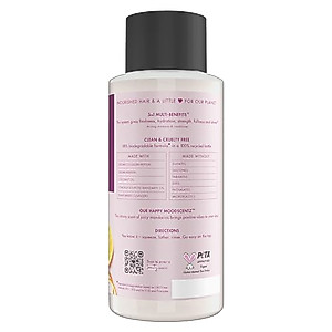 Love Beauty and Planet 5-in-1 Multi-Benefit Shampoo Vegan Keratin Collagen & Sun-Kissed Mandarin for a Deep Cleanse, Hydration, Strength, Fullness & Shine, 13.5 oz