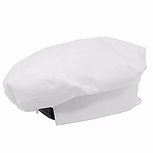 Milkman Hat with Black Bow Tie Classic Vintage 1950's Looking