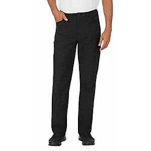 Eddie Bauer Men's Fleece Lined 2-Way Stretch Tech Pant (34W x 32L, Black)